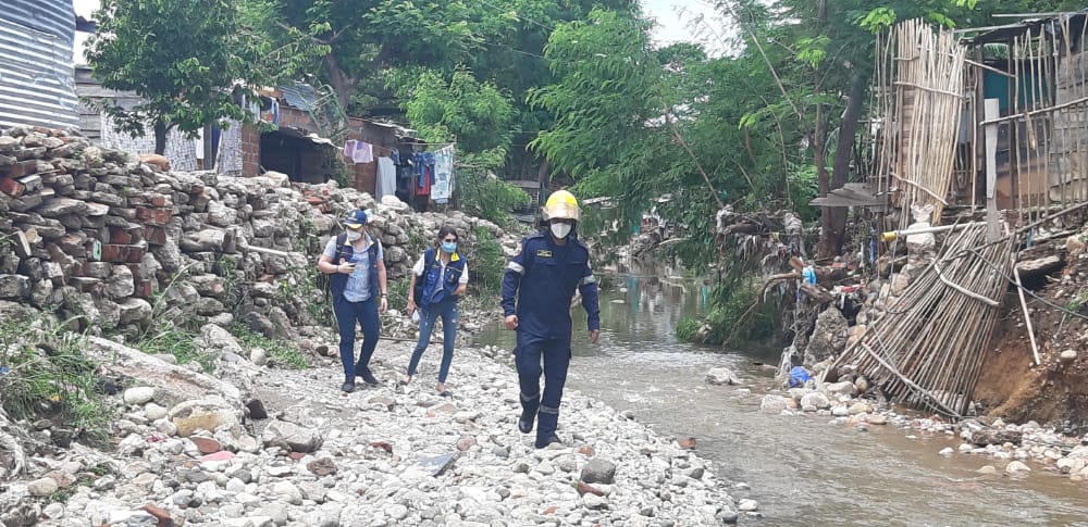Torrencial aguacero causó estragos en el corregimiento de Badillo ...