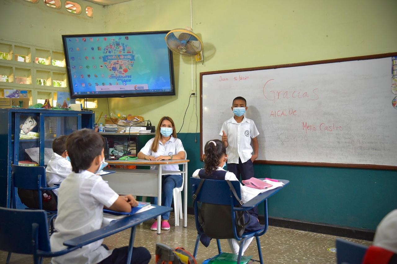 En la IE Villa Corelca volvieron a la virtualidad por contagio de una ...